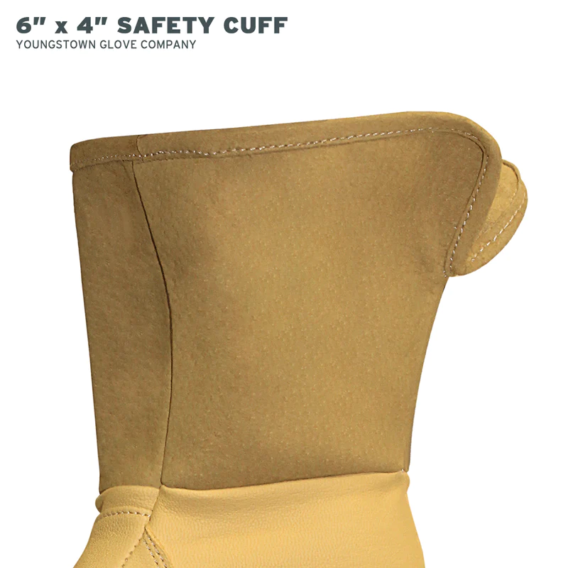 Youngstown Leather Utility Plus Wide-Cuff Gloves - GME Supply