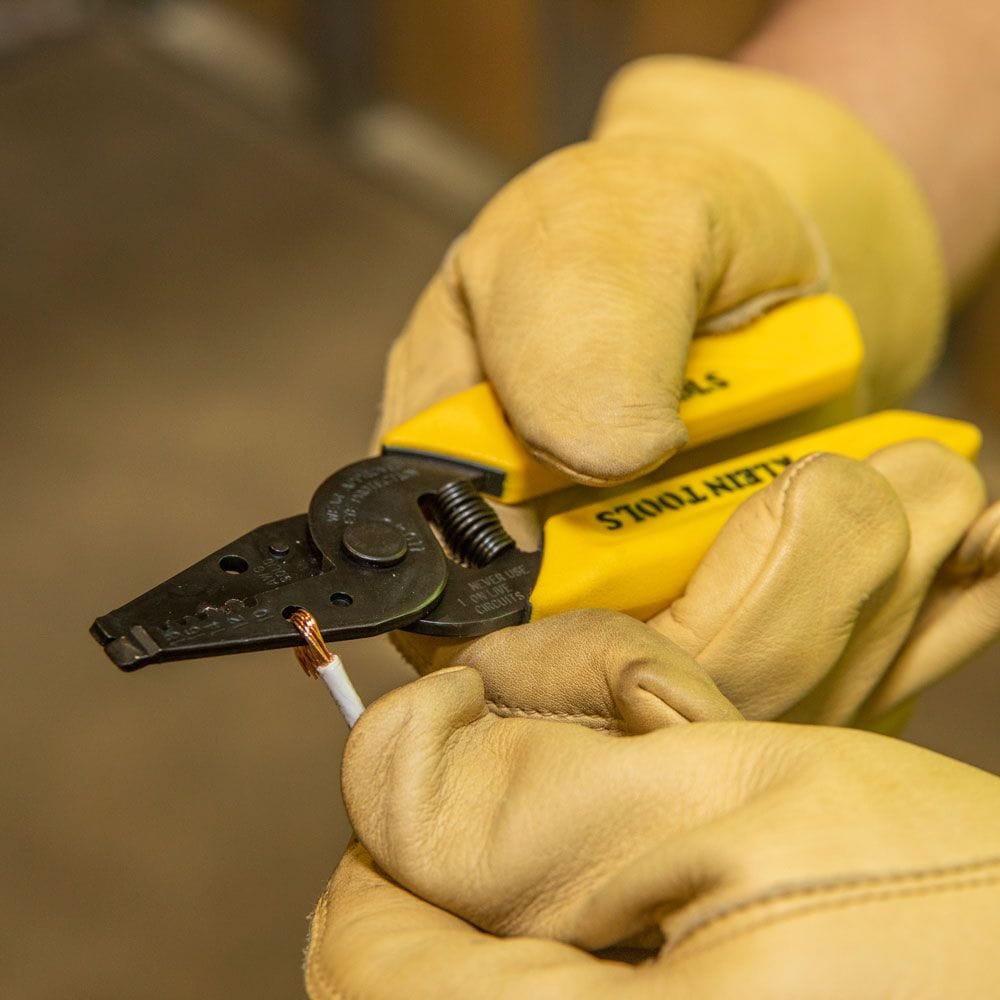 Klein Tools 11045 Solid Wire Stripper & Cutter 10-18 AWG - GME Supply