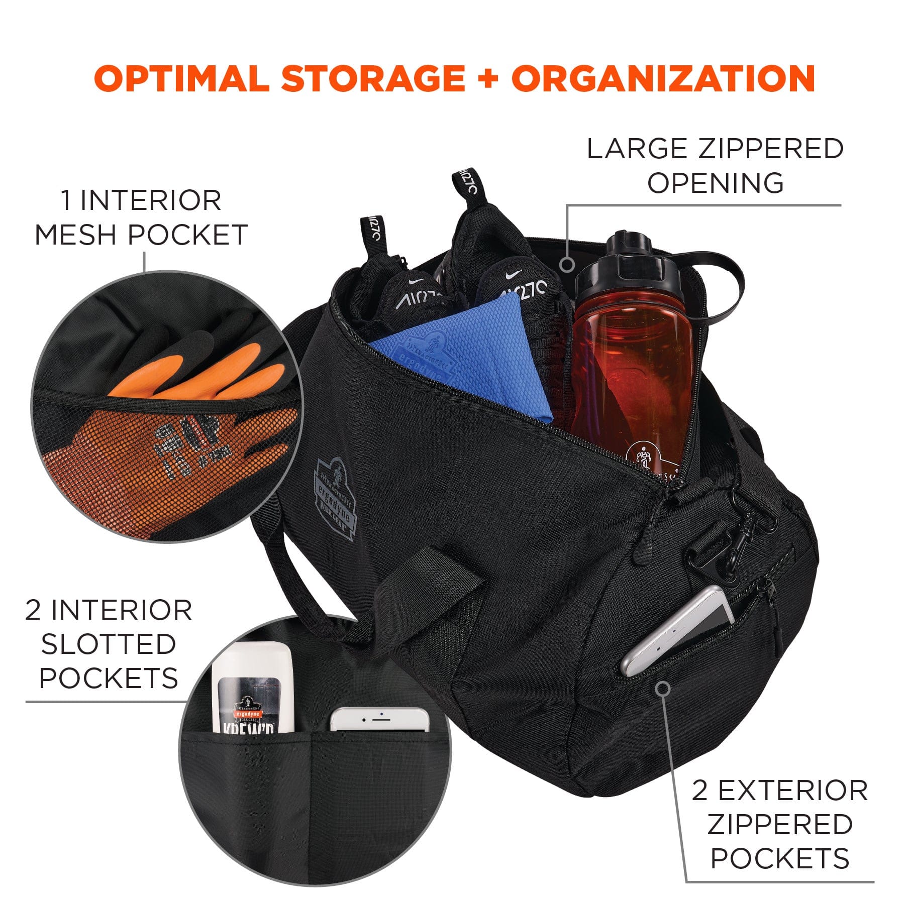 Ergodyne XS Soft Sided Duffel Bag - GME Supply