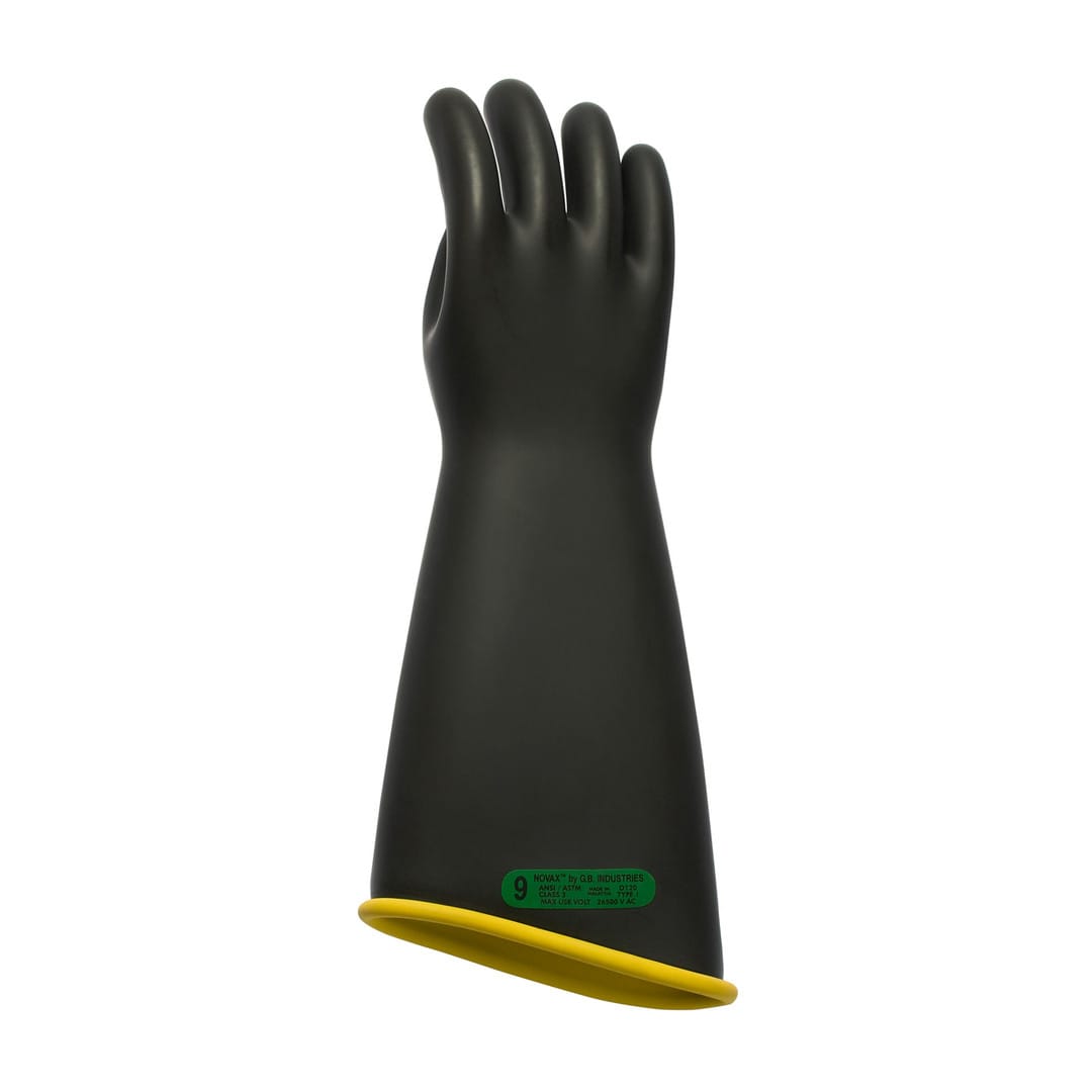 PIP Novax Class 3 Rubber Insulating Glove with 18" Contour Cuff - GME ...
