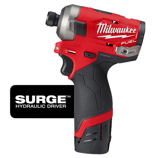 Milwaukee M12 FUEL SURGE 1/4" Hex Hydraulic Driver Kit - GME Supply