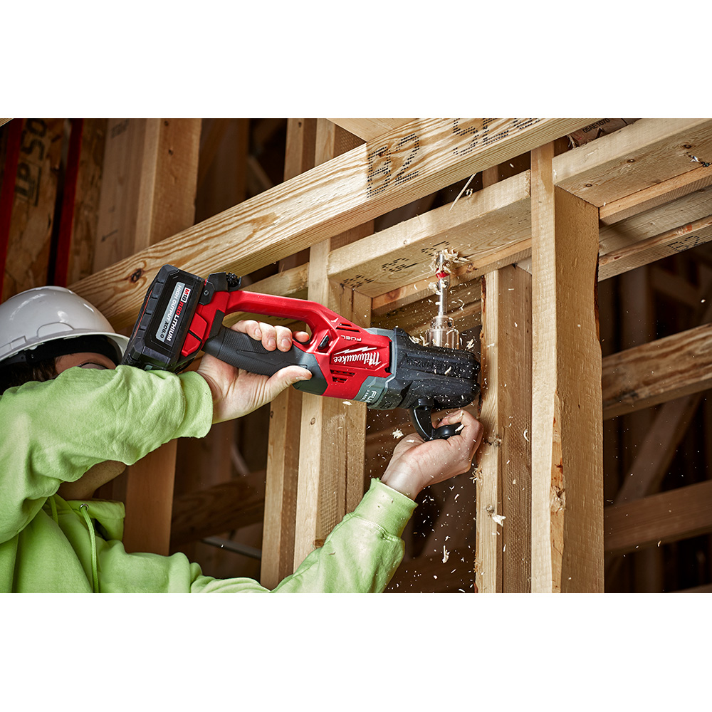 Milwaukee M18 Fuel Hole Hawg 1/2 Inch Right Angle Drill (Tool Only ...