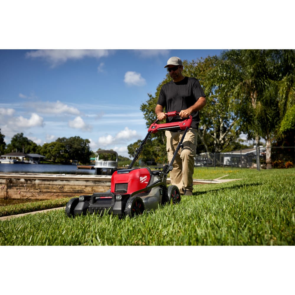 Milwaukee M18 FUEL 21-Inch Self-Propelled Dual Battery Mower Kit - GME ...