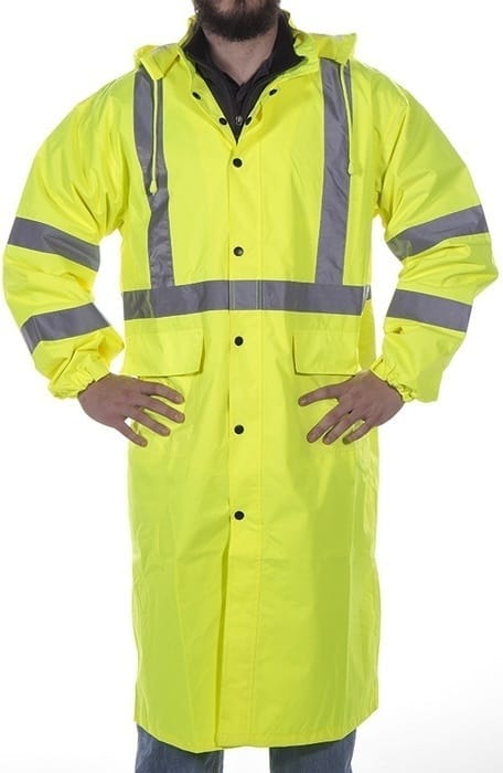 2W International Long Class 3 Rain Coat - GME Supply
