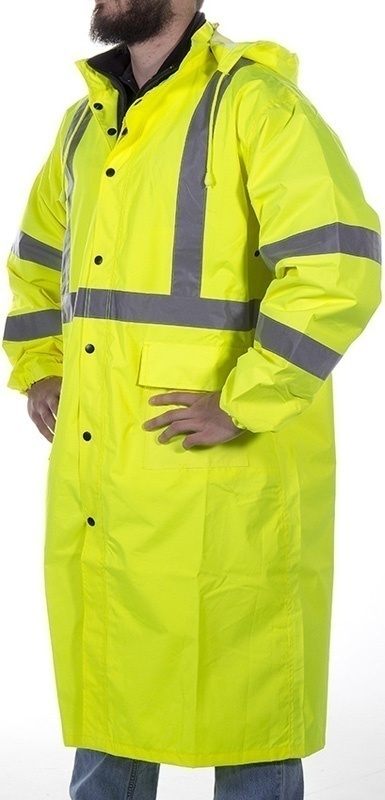 2W International Long Class 3 Rain Coat - GME Supply