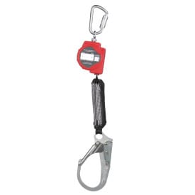 3M Protecta Self-Retracting Lifeline with Carabiner 3100515, Web, Steel Rebar Hook, 11 ft - GME ...