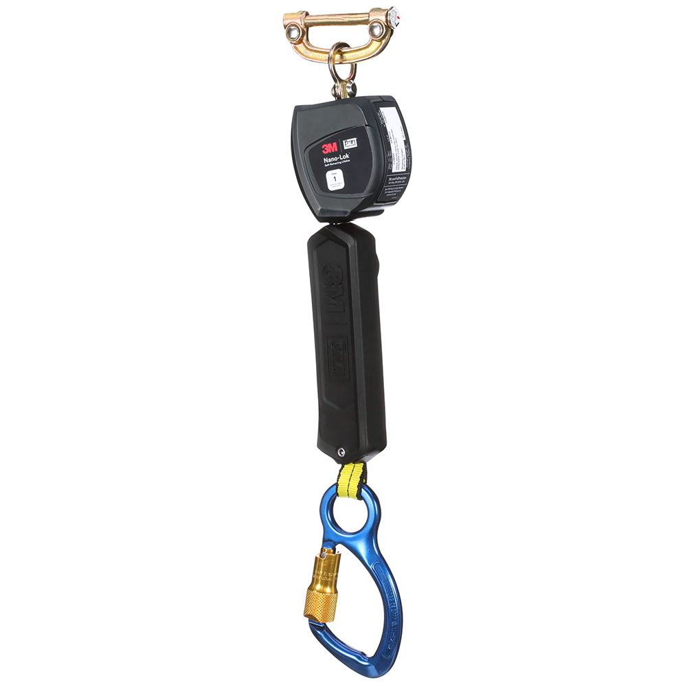 3M DBI-SALA Class 1 Direct Mount Nano-Lok Personal Self-Retracting Lifeline - GME Supply