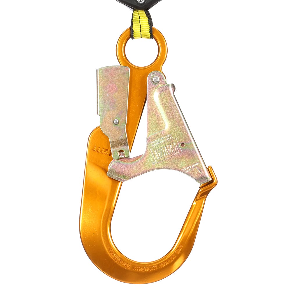 3M DBI-SALA Class 1 Overhead Mount with Anchor Hook Nano-Lok Personal Self-Retracting Lifeline ...