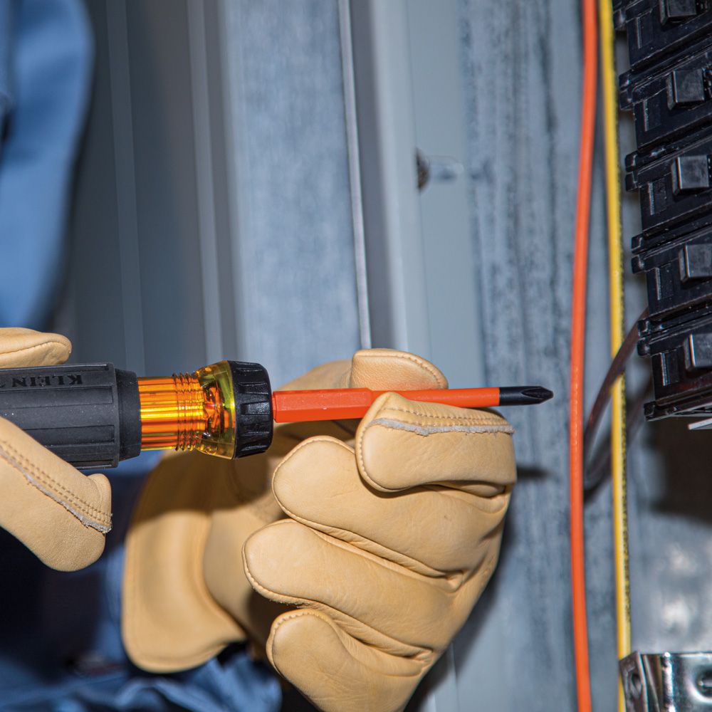 Klein Tools 32286 Flip-Blade Insulated Screwdriver 2-in-1 - GME Supply