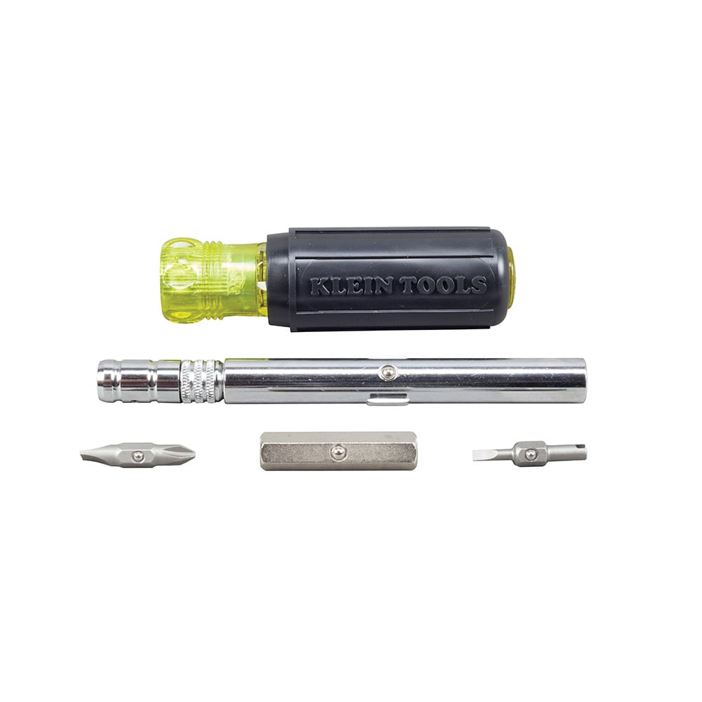 Klein Tools Slide-Drive Multi-Bit Screwdriver/Nut Driver, 8-in-1 - GME ...