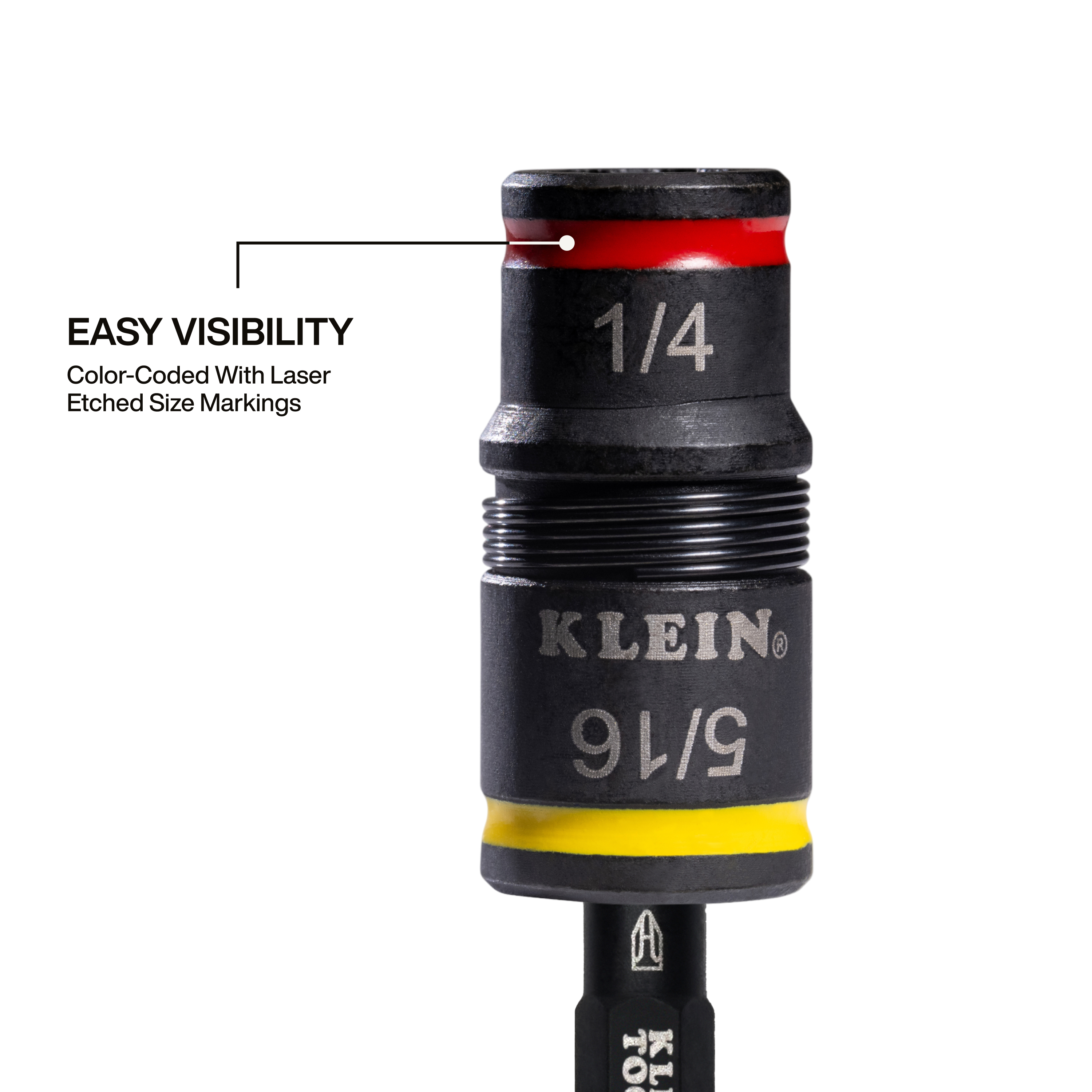 Klein Tools 3-in-1 Impact Rated Flip Socket Set - GME Supply