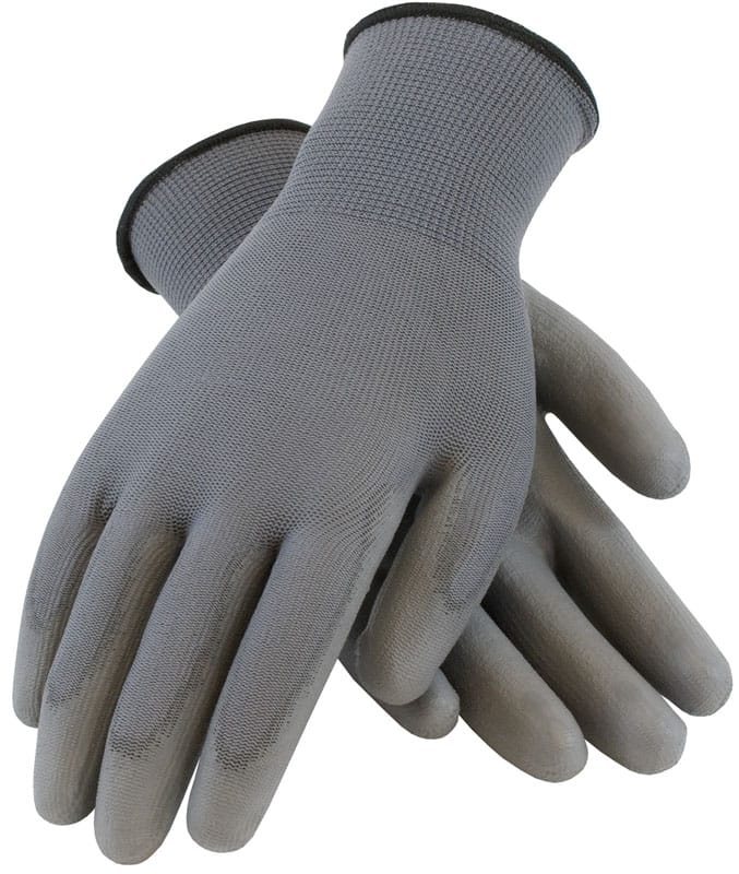 PIP Polyester Glove with Coated Grip (12 Pairs) - GME Supply