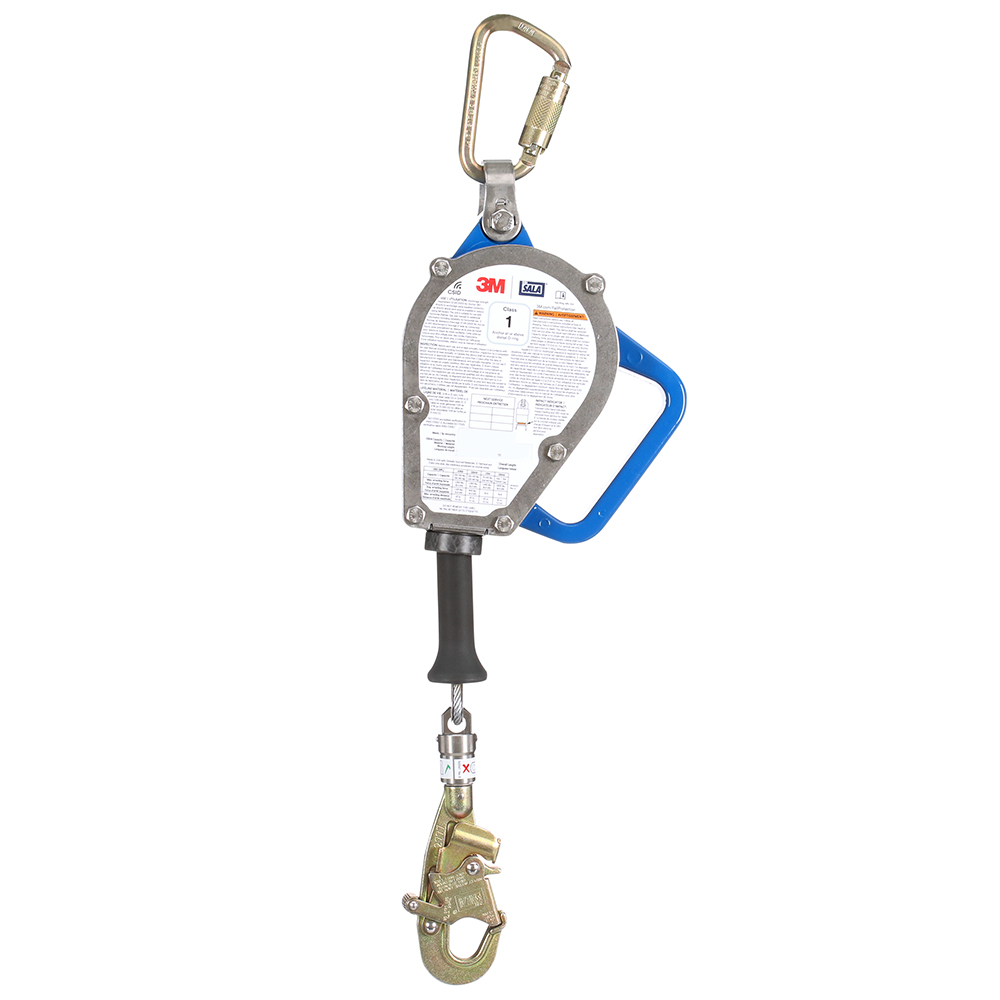 3M DBI-SALA Class 1 Overhead Mount Sealed-Blok Self-Retracting Lifeline ...