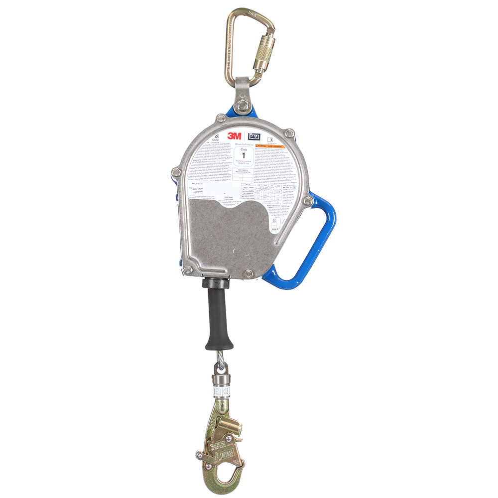 3M DBI-SALA Class 1 Overhead Mount Sealed-Blok Self-Retracting Lifeline ...