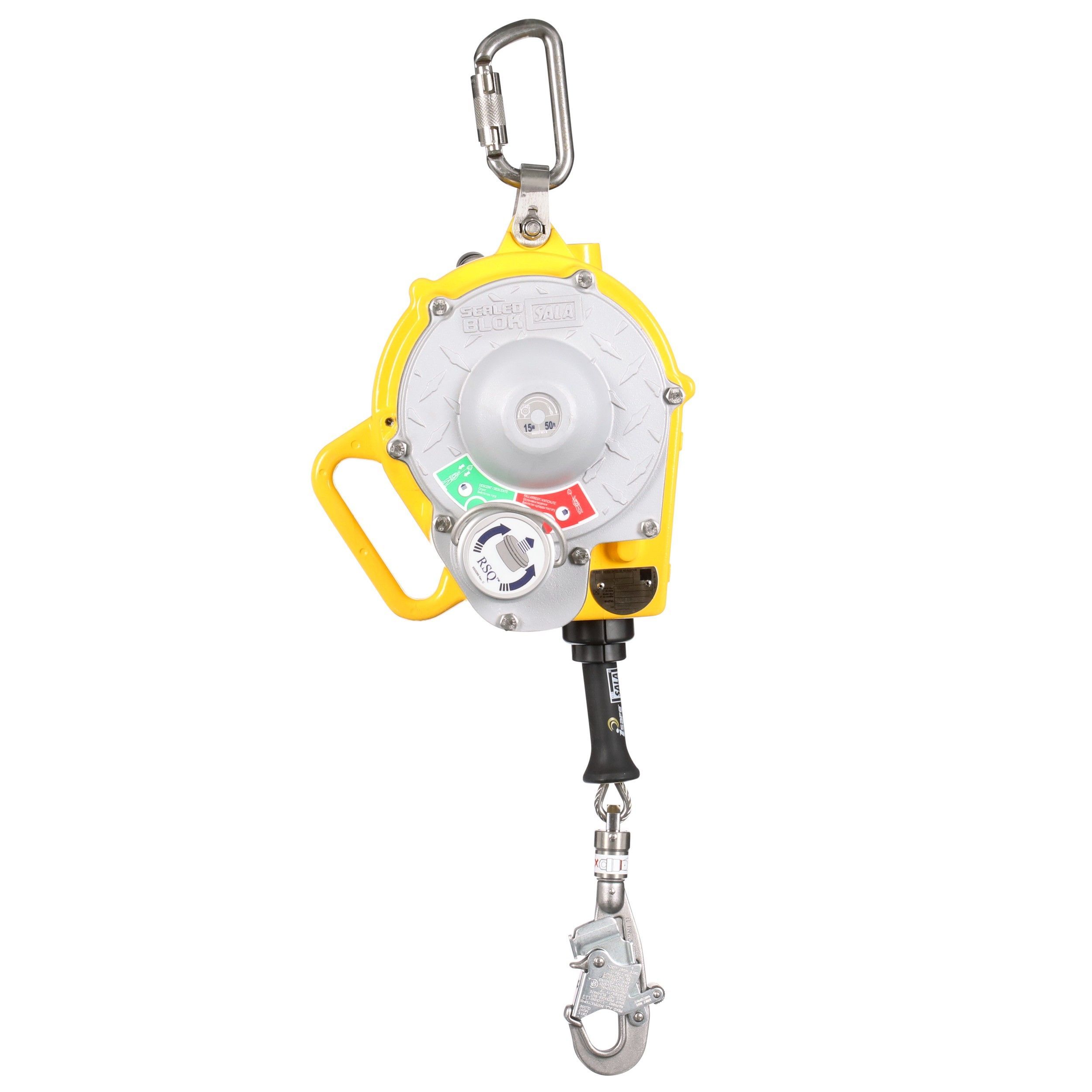 3M DBI-SALA Sealed-Blok RSQ 50 ft 3-Way Retrieval Stainless Cable SRL ...