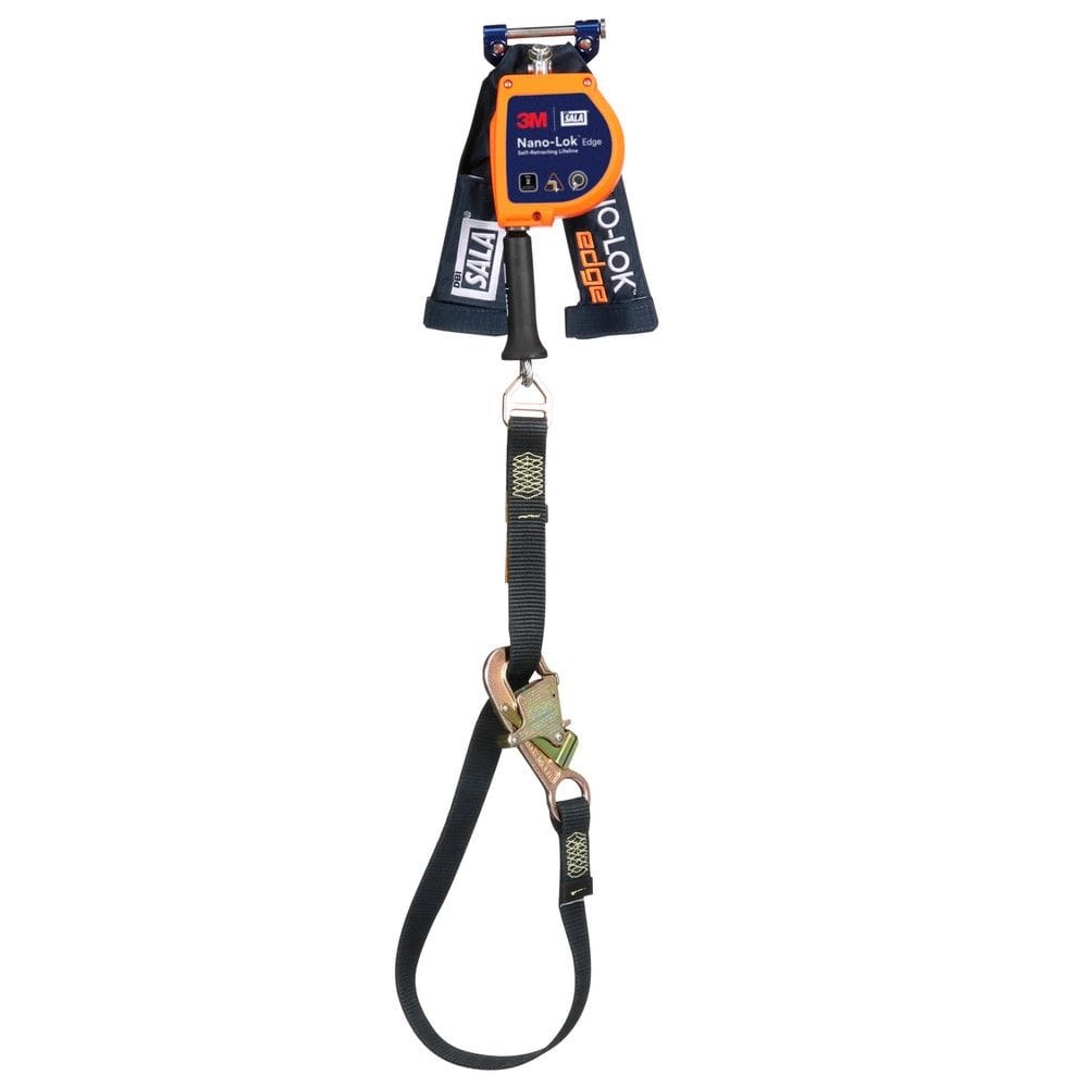 3M DBI-SALA Nano-Lok Edge 9 ft Single-Leg, Tie-Back, Galv. Cable SRL ...