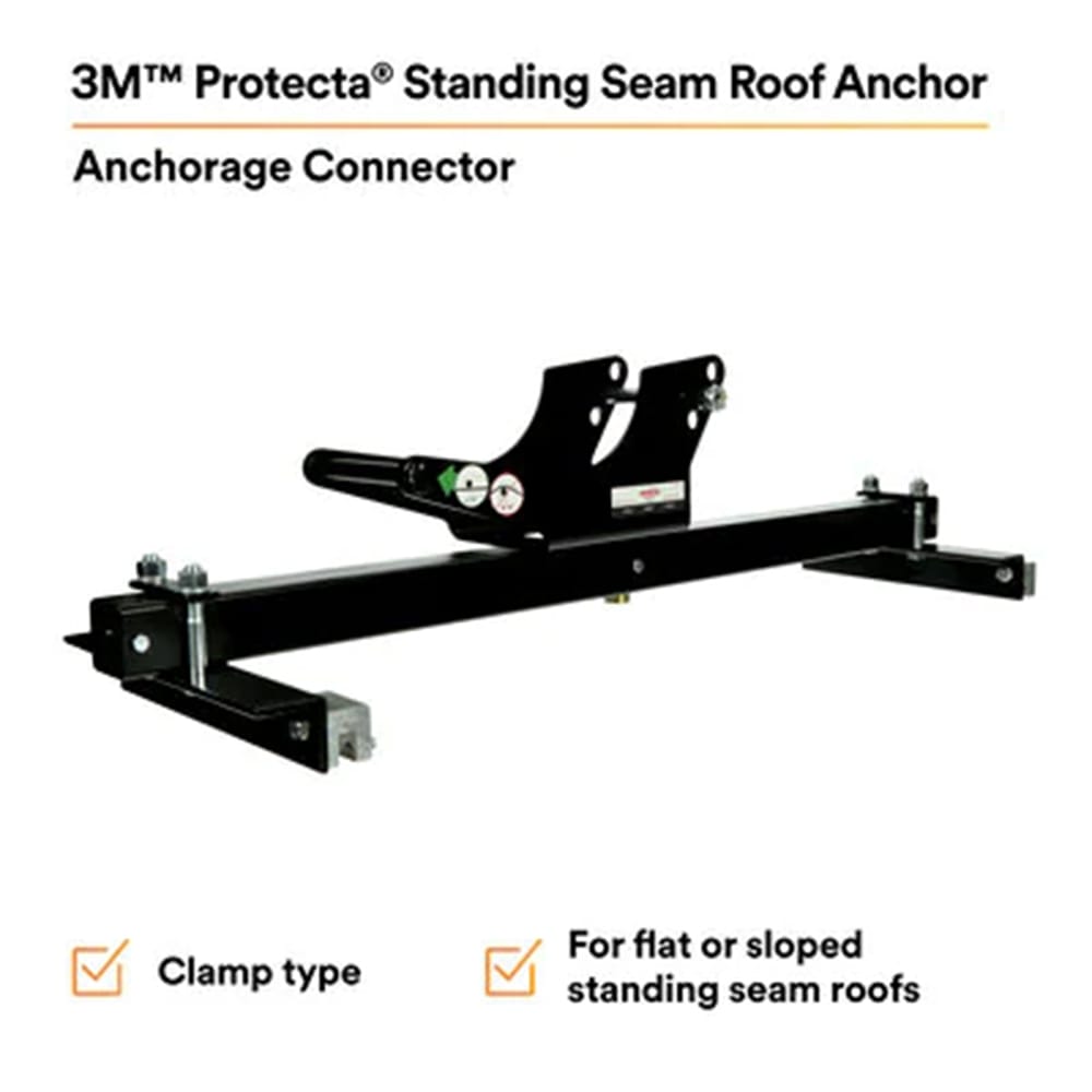 3M DBI Sala Protecta Reusable Roof Anchor for Standing Seam - GME Supply