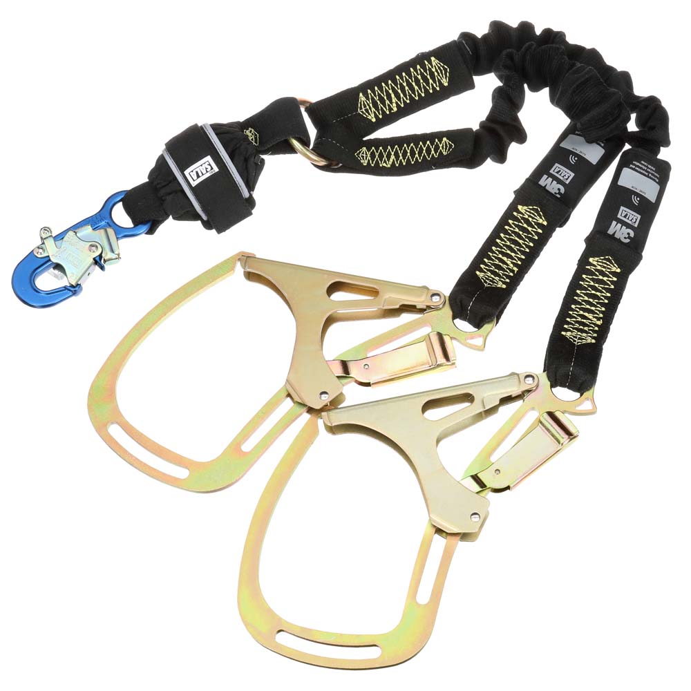 3M DBI Sala Shock Absorbing Arc Flash 100% Tie-Off Stretch Web Lanyard ...