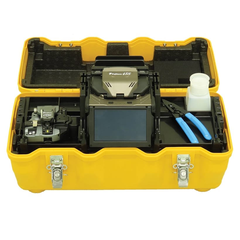 AFL Fujikura 45S Cladding Alignment Fiber Optic Fusion Splicer Kit with ...