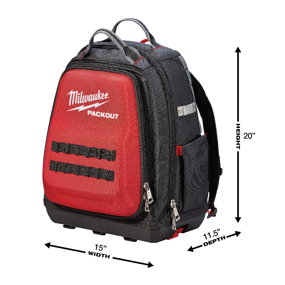 Milwaukee packout backpack sale store