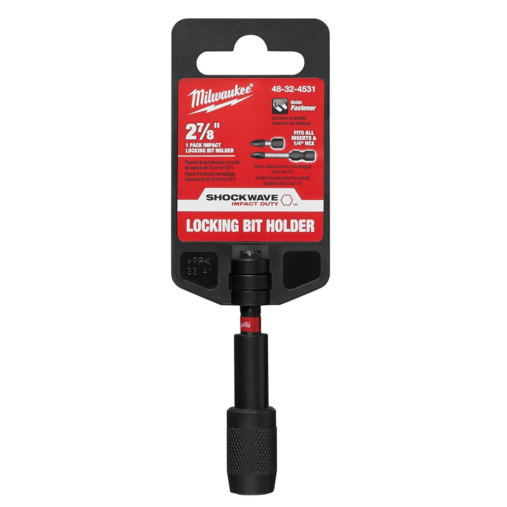 Milwaukee SHOCKWAVE Impact Locking Bit Holder - GME Supply
