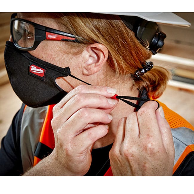Milwaukee 3-Layer Performance Face Mask - GME Supply
