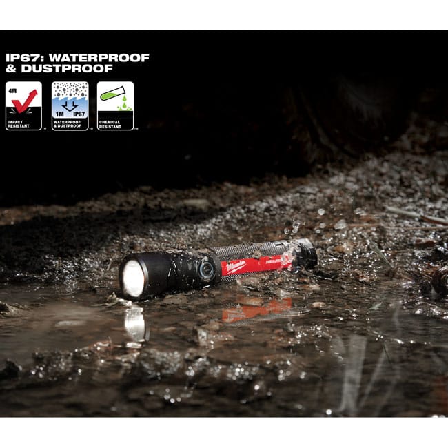 Milwaukee USB Rechargeable 800 Lumen Compact Flashlight - GME Supply