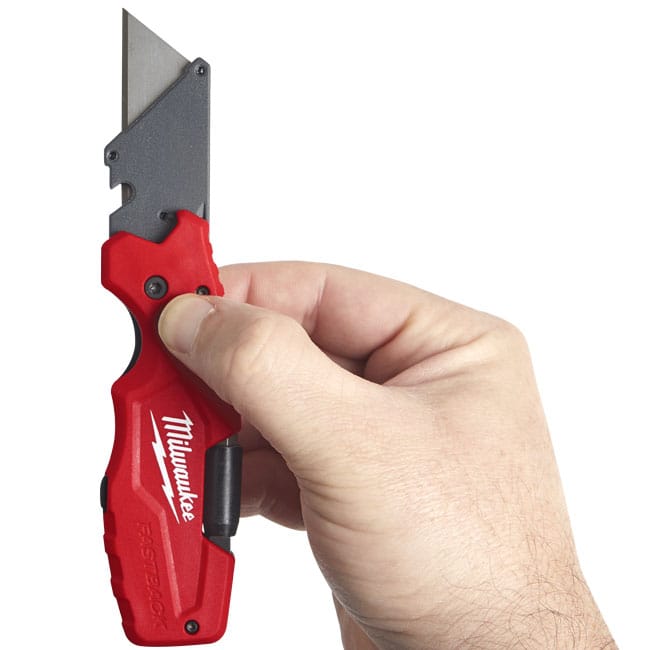 Milwaukee FASTBACK 6-in-1 Folding Utility Knife - GME Supply