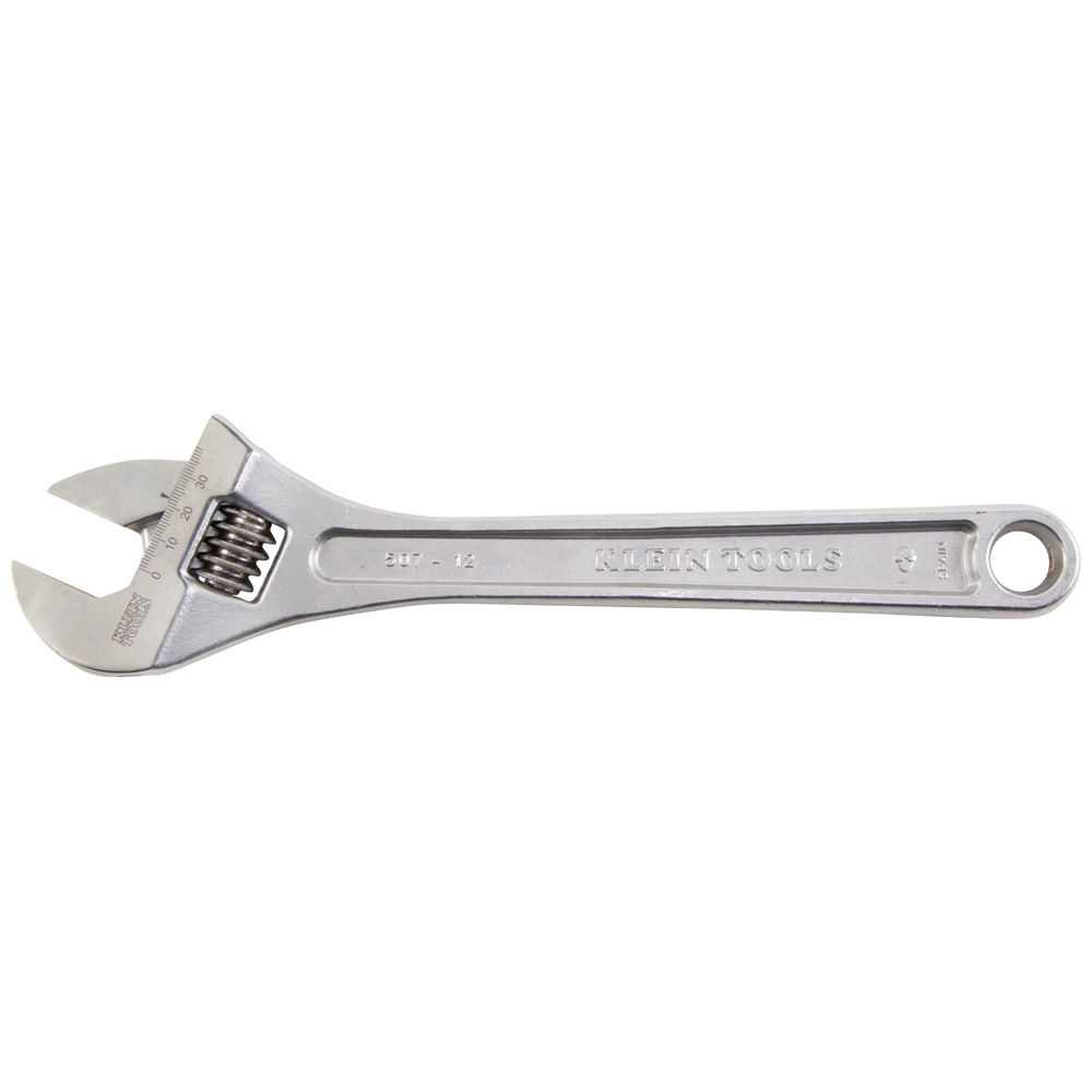 Klein Tools Adjustable 12 Inch Extra Capacity Wrench - GME Supply