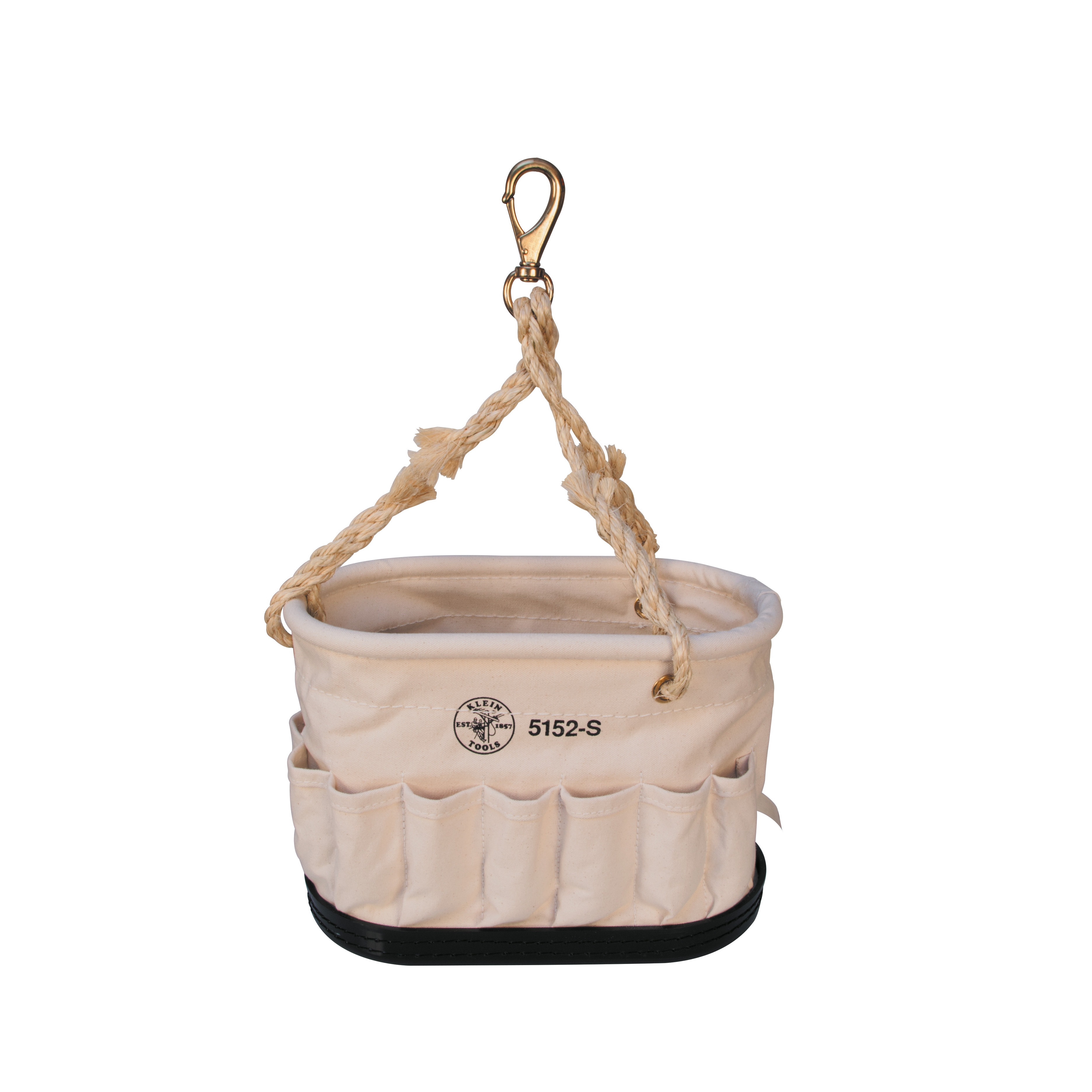 Klein Tools 5152S Oval Canvas Bucket with 41 Pockets - GME Supply