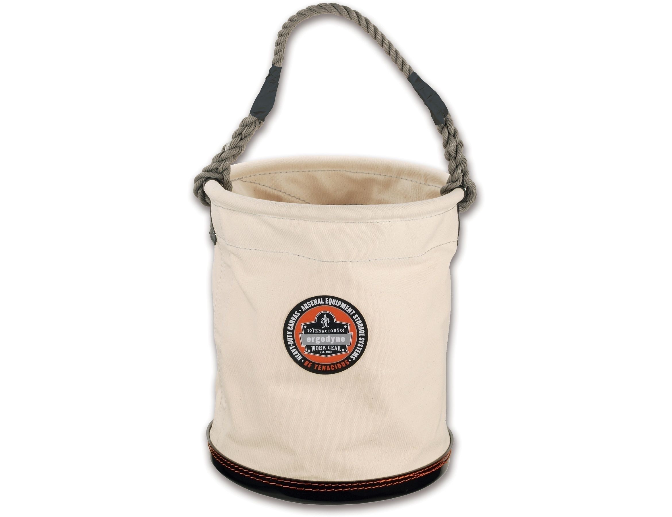 Ergodyne 5733 100 lb Arsenal Large Plastic Bottom Bucket - GME Supply