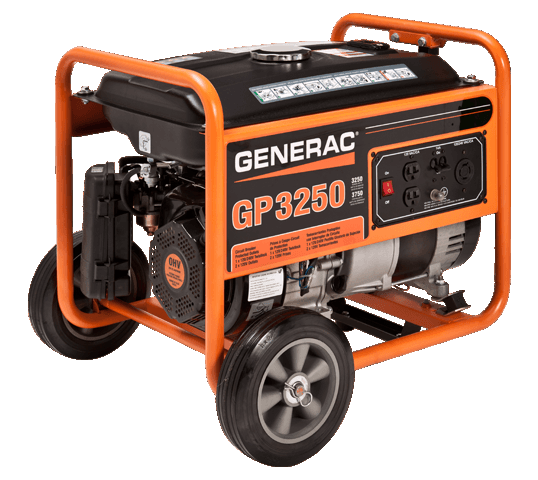 Generac GP Series 3250 Portable Generator - GME Supply