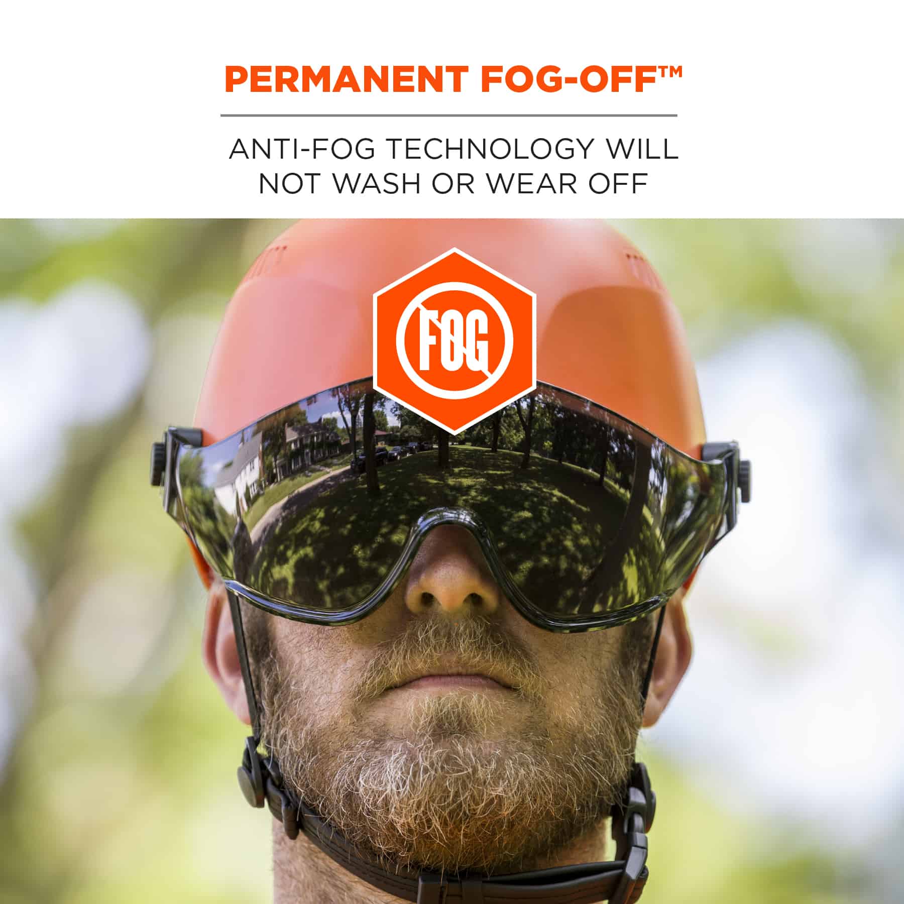 Ergodyne Skullerz 8991 Safety Helmet Visor - GME Supply
