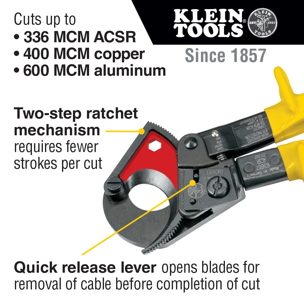Klein Tools ACSR Cable Cutter - GME Supply