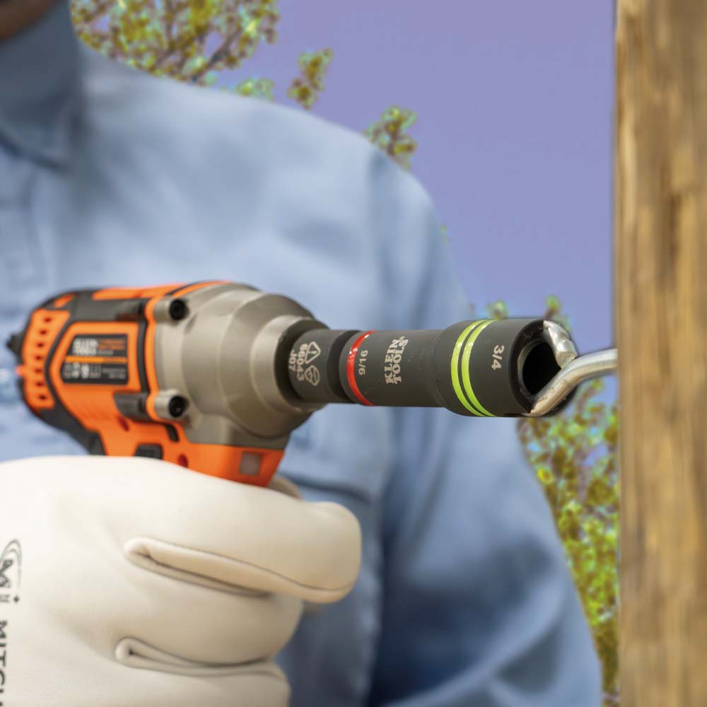 Klein Tools 3-in-1 Flip Impact Socket - GME Supply