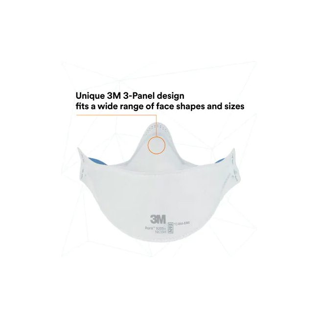3M Aura 9205+ N95 Particulate Respirator - GME Supply