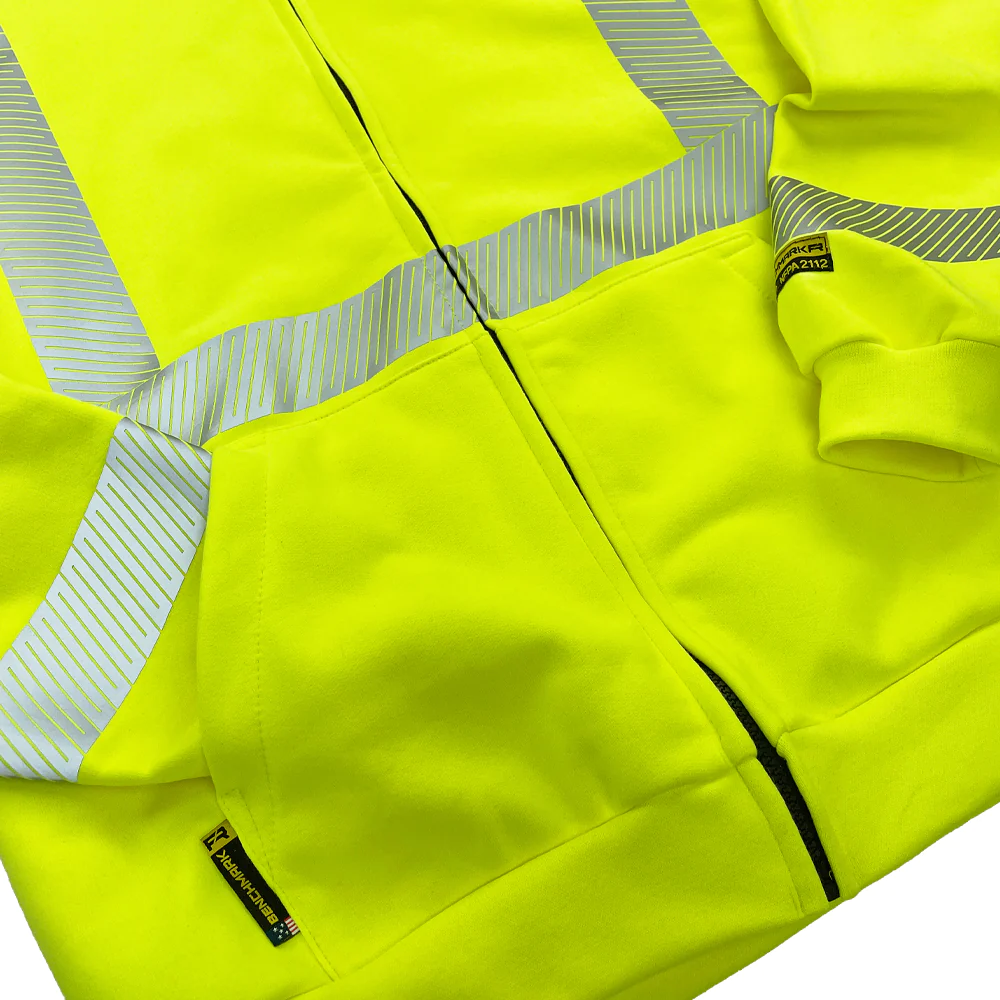 Benchmark Amarillo Flame Resistant Hi-Visibility Hoodie - GME Supply