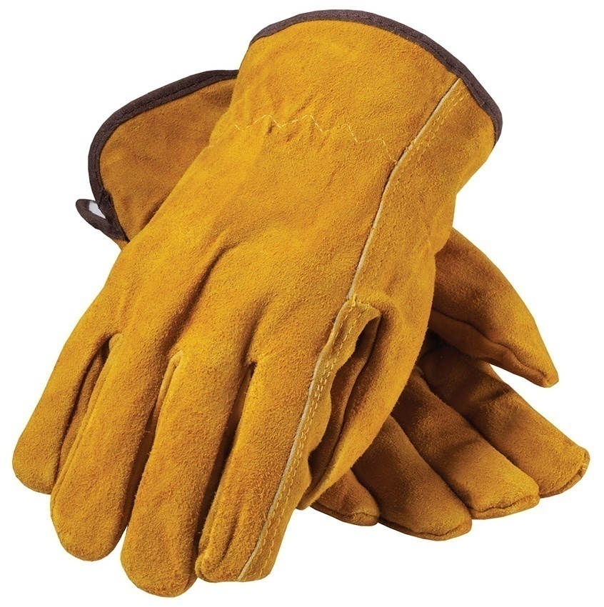 PIP Regular Grade Top Grain Cowhide Leather Glove with White Thermal ...