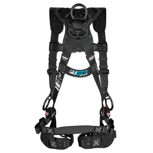 FallTech FT-One Fit 3 D-Ring Women's Harness with Tongue Buckle Leg ...