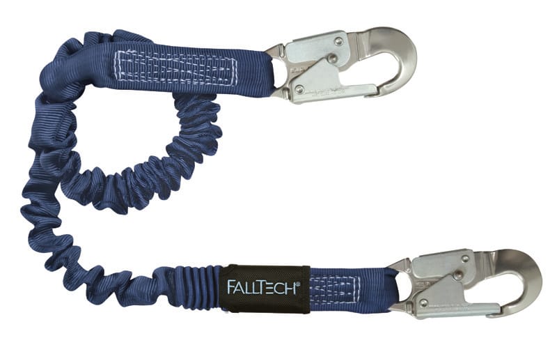 FallTech ElasTech Lanyard with Aluminum Snaphooks - GME Supply