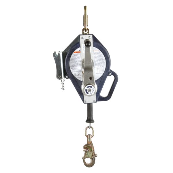 3M DBI-SALA Ultra-Lok 3-Way Retrieval Self-Retracting Lifeline with Bracket 3503886, Galvanized ...