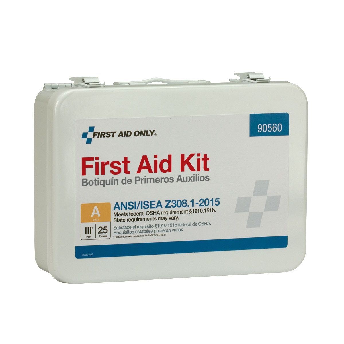 First Aid Only 25 Person ANSI A First Aid Metal Kit - GME Supply