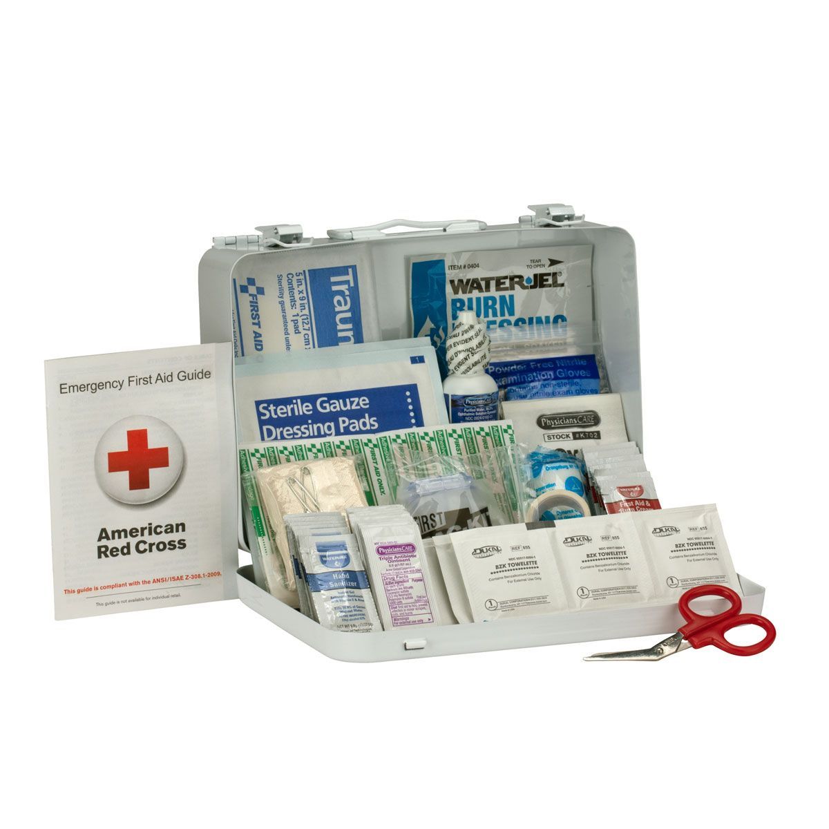 First Aid Only 25 Person ANSI A First Aid Metal Kit - GME Supply