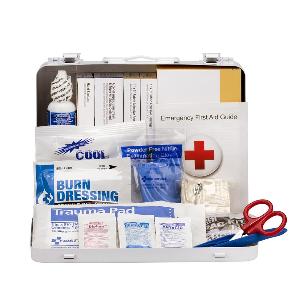 First Aid Only ANSI A 25 Person Heavy Duty Vehicle Metal ANSI 2021 ...
