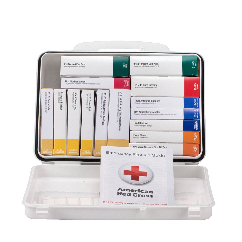 First Aid Only ANSI A 25 Person 16 Unit Plastic ANSI 2021 Compliant ...