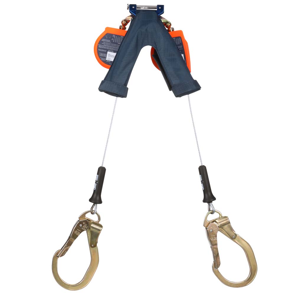 3M DBI-SALA Nano-Lok Edge Twin-Leg Personal 8-Foot Self-Retracting ...