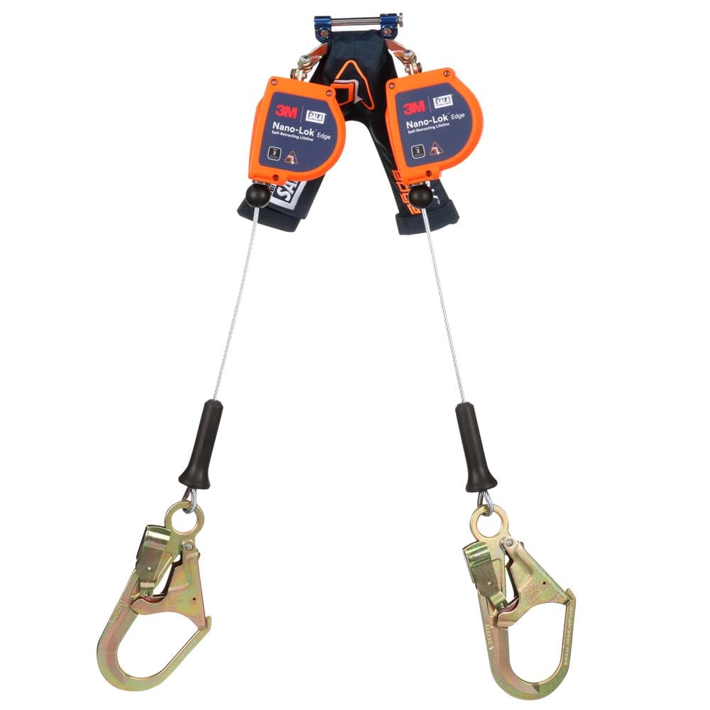 3M DBI-SALA Nano-Lok Twin-Leg Personal 7.3-Foot Self-Retracting Lifeline - GME Supply