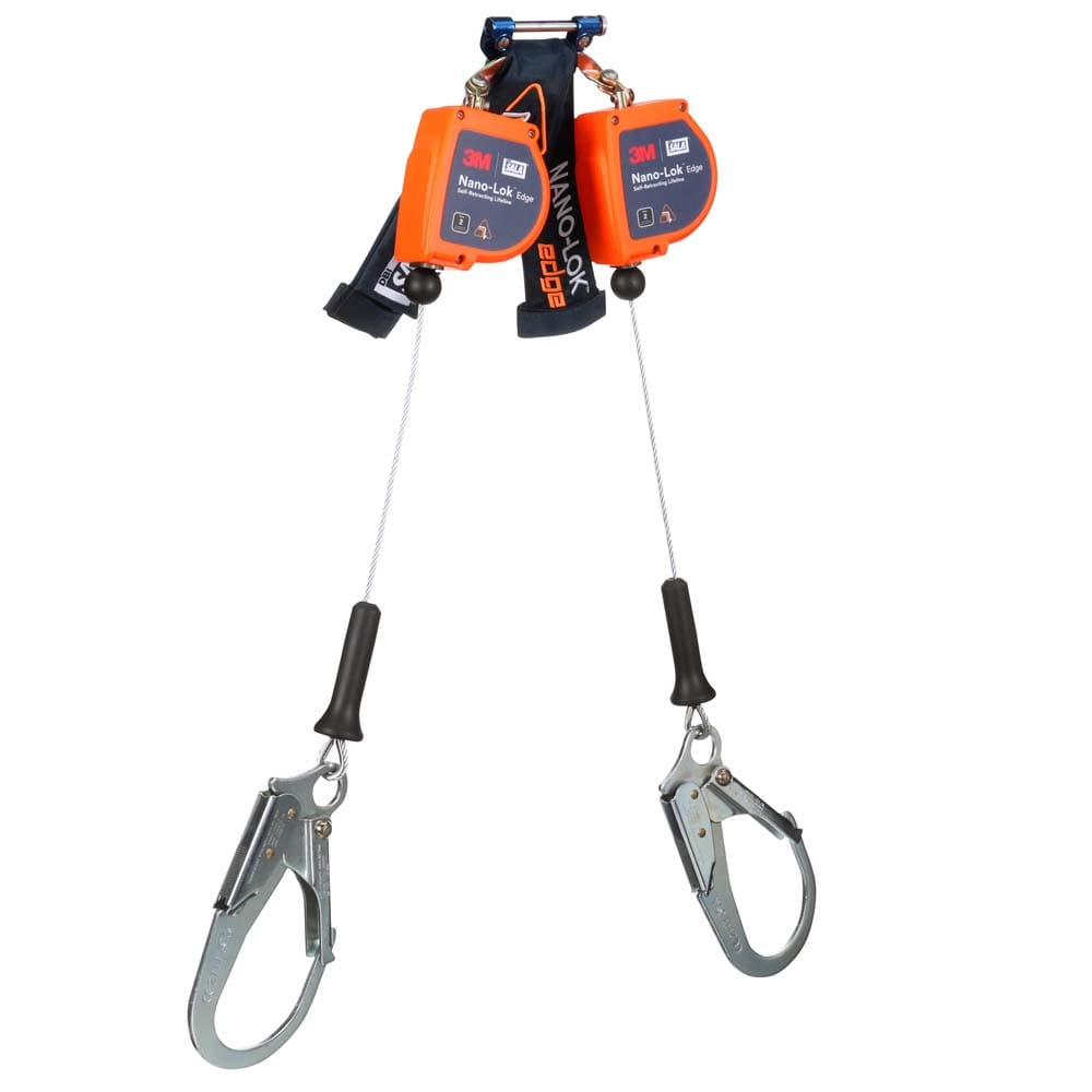 3M DBI-SALA Nano-Lok Twin-Leg Personal 7-Foot Self-Retracting Lifeline - GME Supply