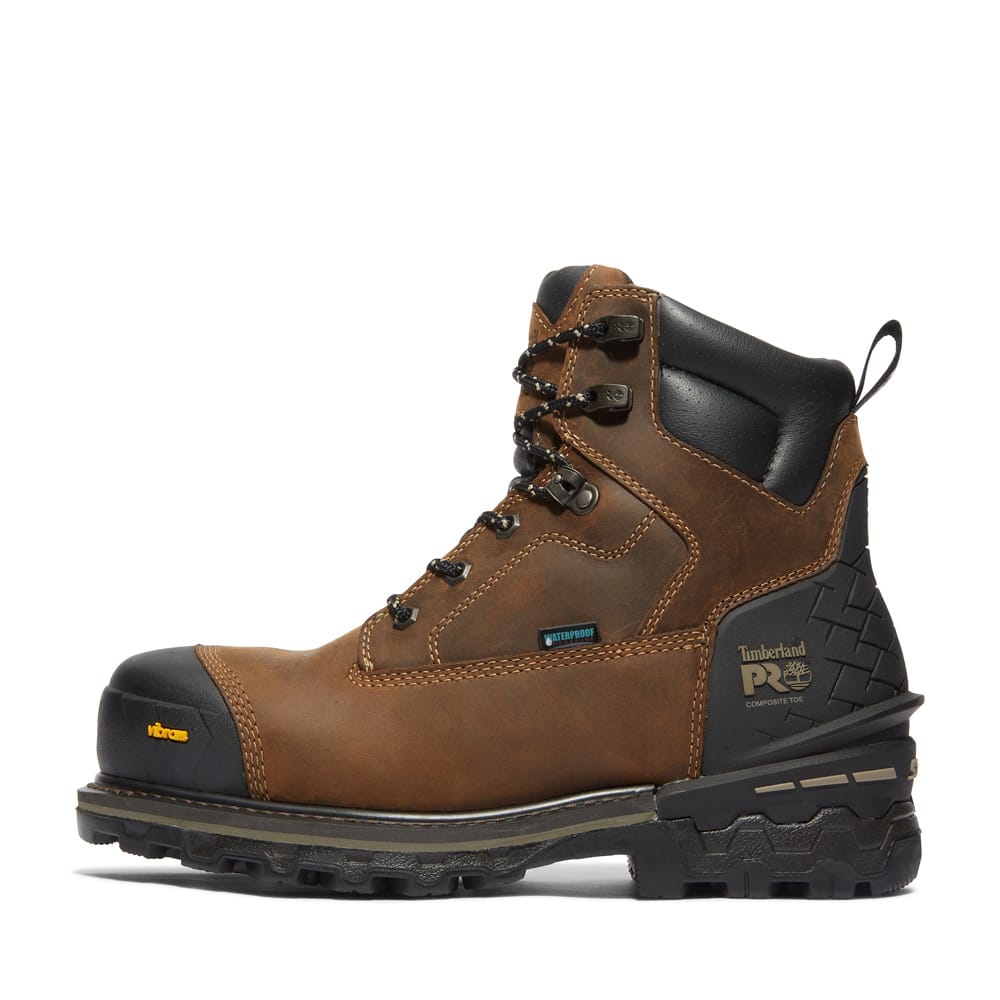Timberland PRO Men's Boondock HD 6 Inch Composite Toe Waterproof Work Boots - GME Supply