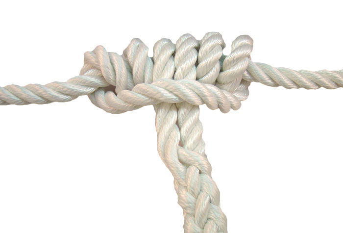 At-Height Safety Blue 3-Strand Adjustable Hand Spliced Positioning ...